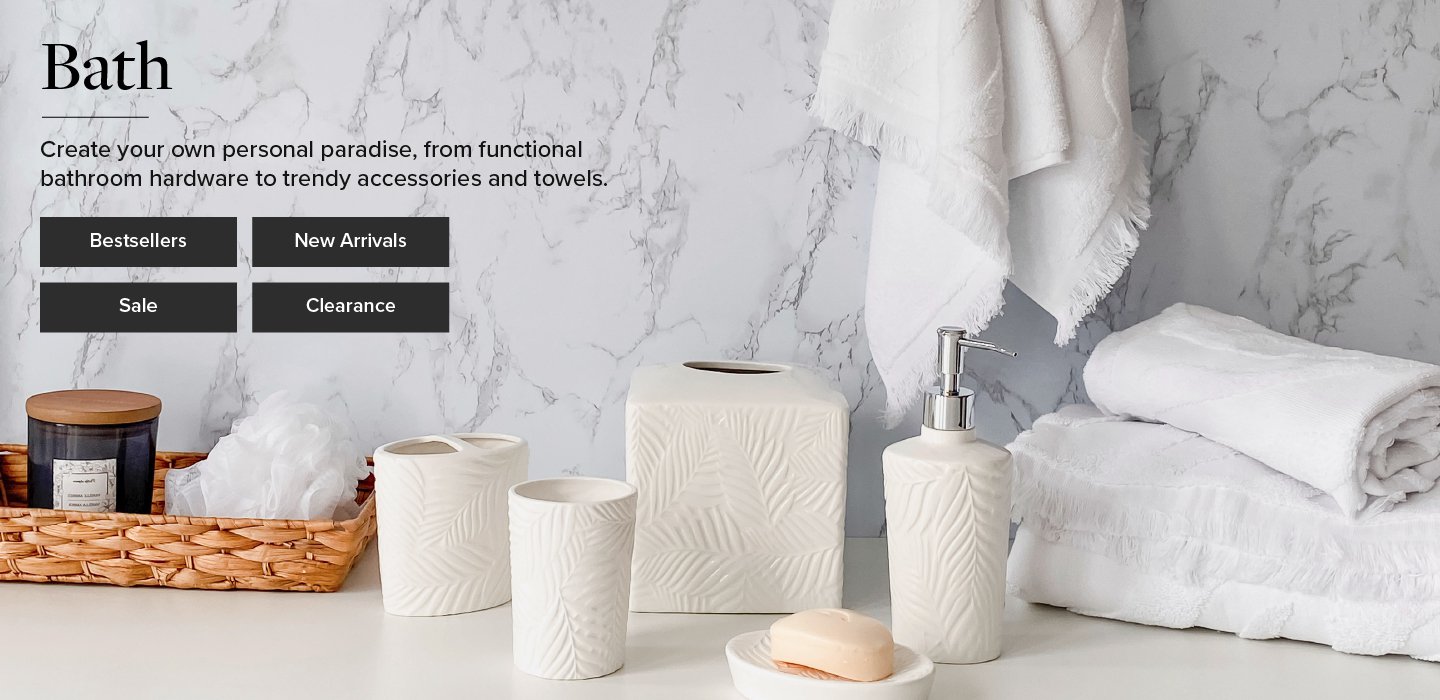 Bathroom Ideas, Bathroom Accessories, Decor & More | Linen Chest Canada