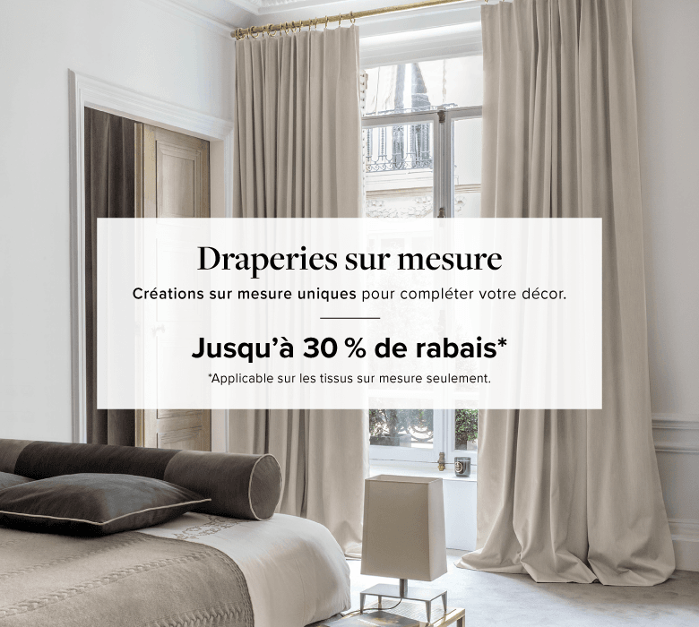 Rideaux sur mesure | Linen Chest